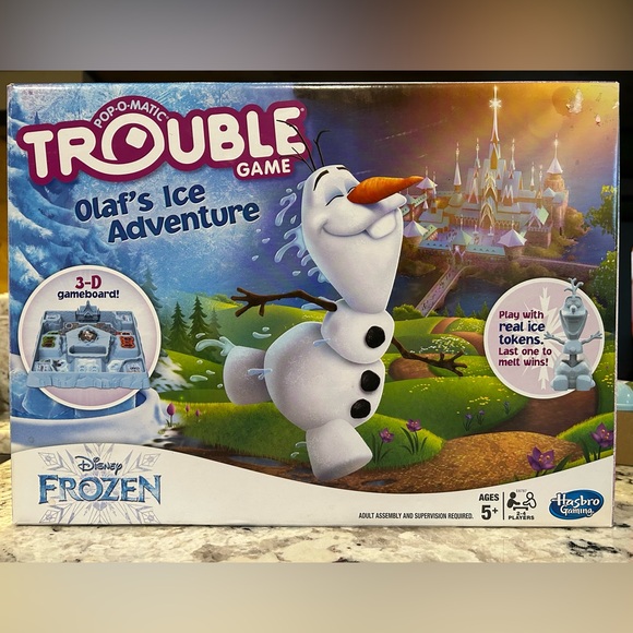 Disney | Toys | Disney Frozen Olafs Ice Adventure Trouble Game | Poshmark